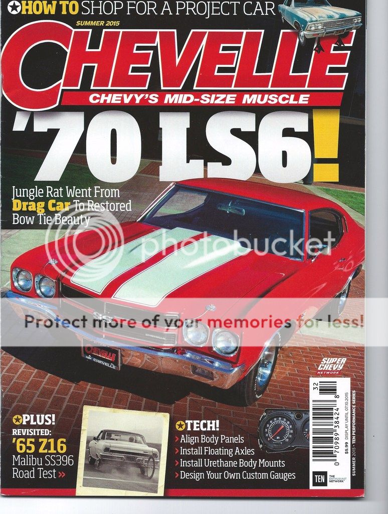 Cover of Chevelle Magazine | Page 2 | Team Chevelle