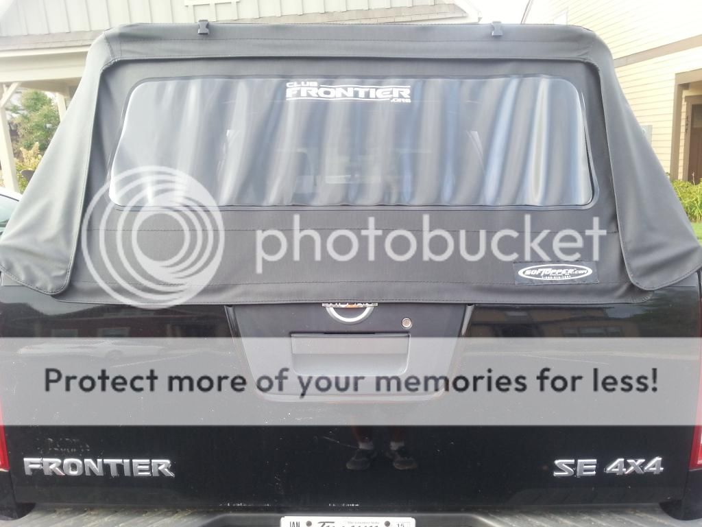 Pics of New Softopper on King Cab | Nissan Frontier Forum