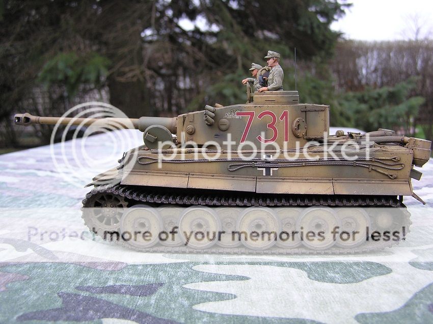 Tamiya 1/35 DAK Tiger 731, "Norbert" Kit 35227 - International Scale ...